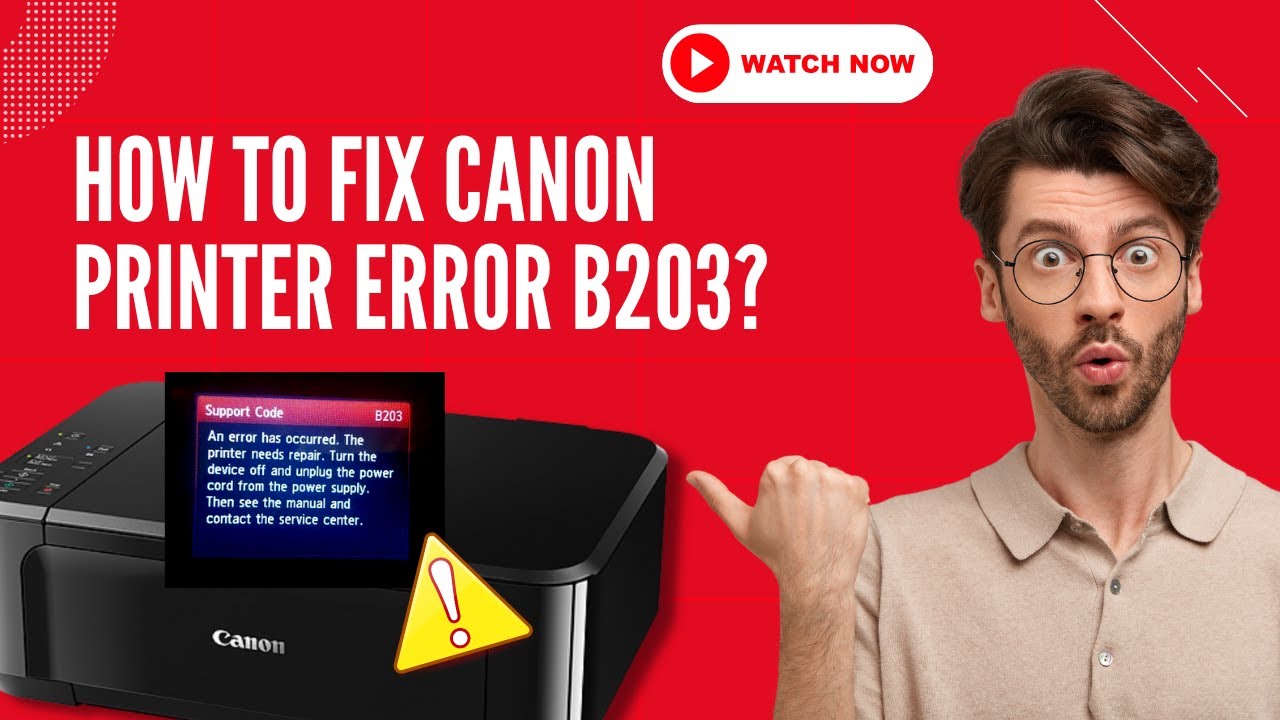 🥇 Error b203 canon: 7 pasos para solucionarlo fácilmente