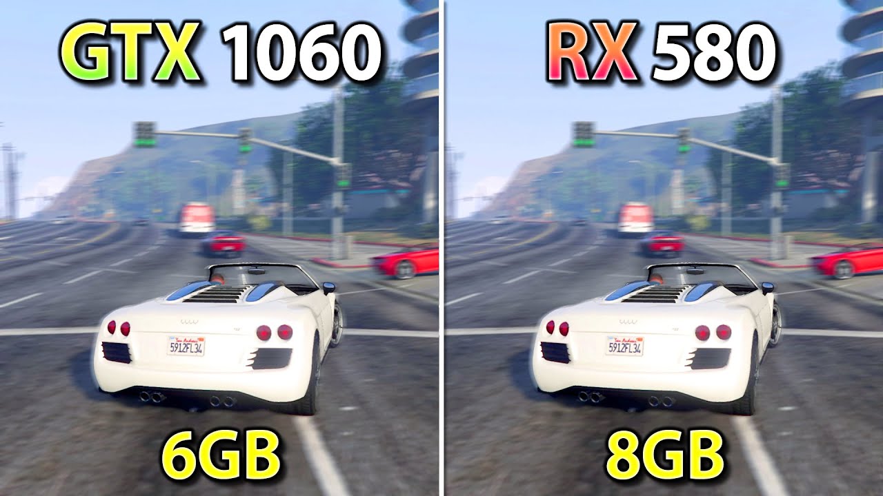 🥇 GTX 1060 vs RX 580: 7 razones para elegir la mejor GPU