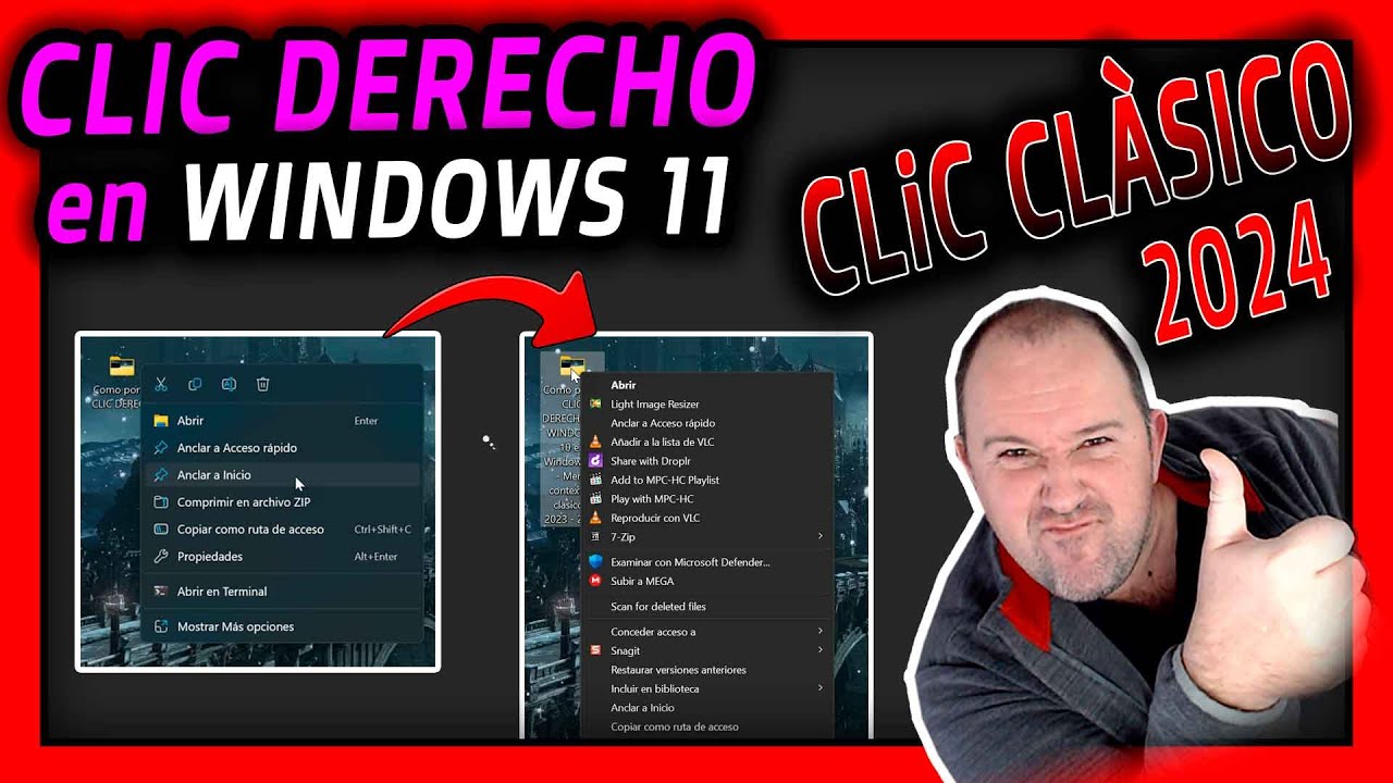 🥇 Menu contextual clásico Windows 11: 7 trucos para dominarlo