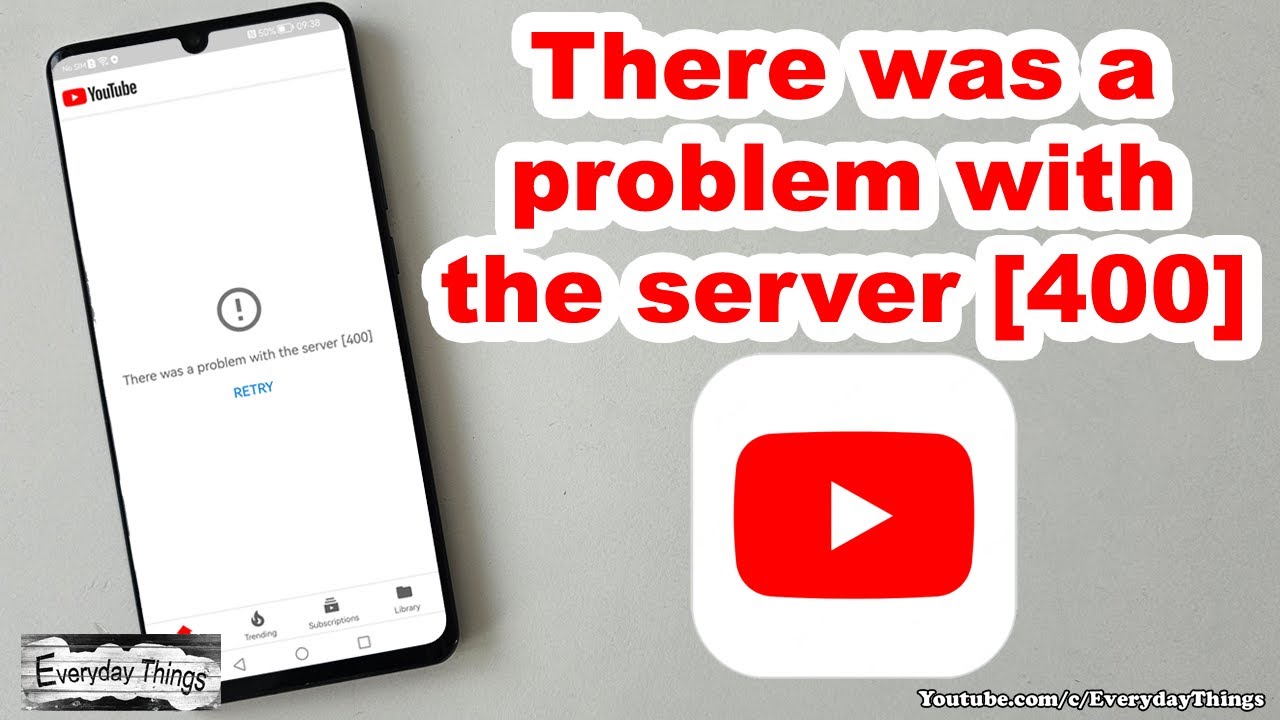 🥇 YouTube problema 400: 7 soluciones rápidas y efectivas